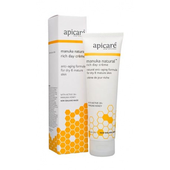 Apicare Manuka Natural Rich Day Creme 90g | Kia Ora Skincare