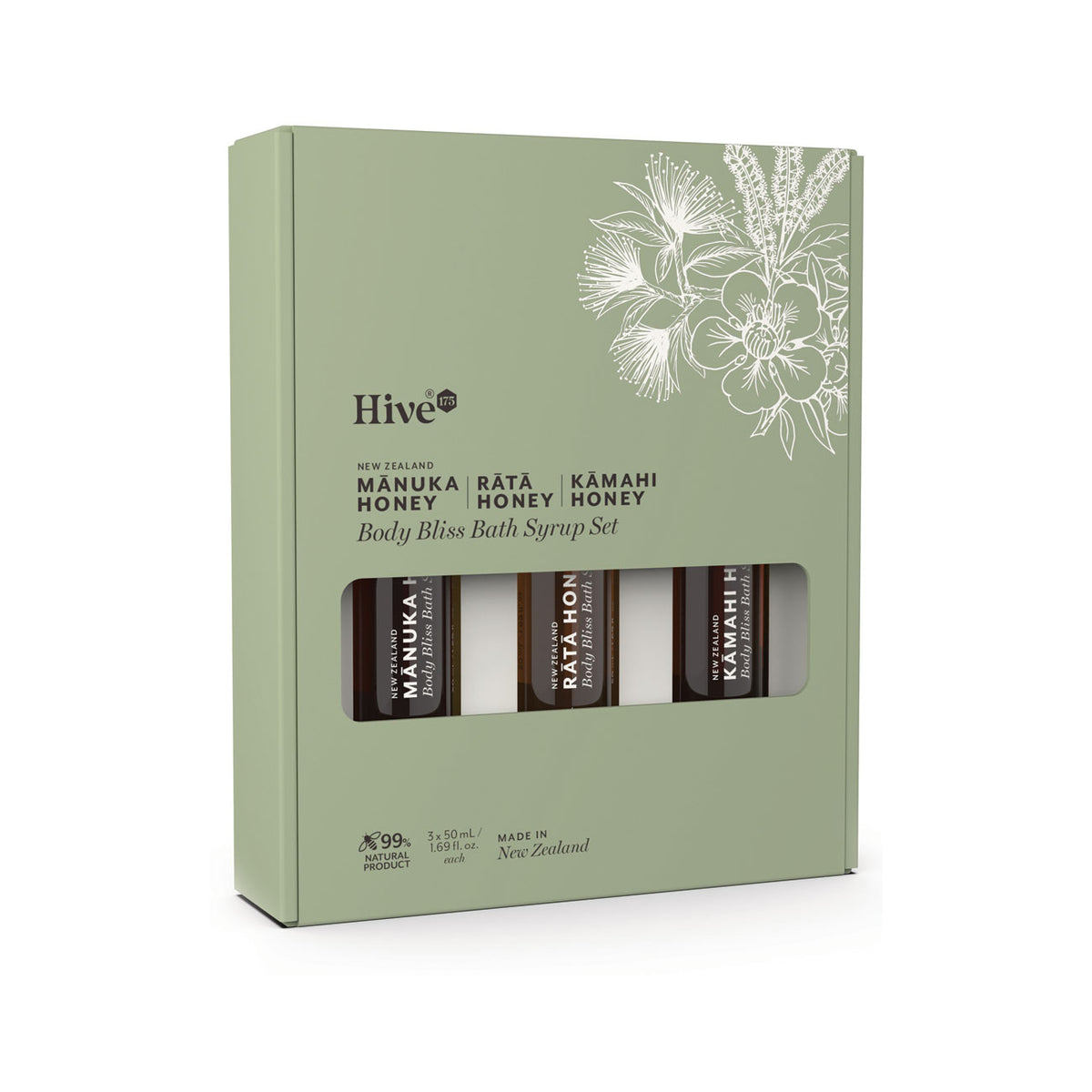 Hive 175 Body Bliss Bath Syrup Set | Kia Ora Skincare